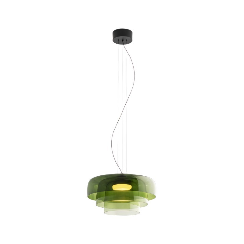 Modern Glass Bowl shaped Pendant Lamp for Kitchen | Lighting Studio